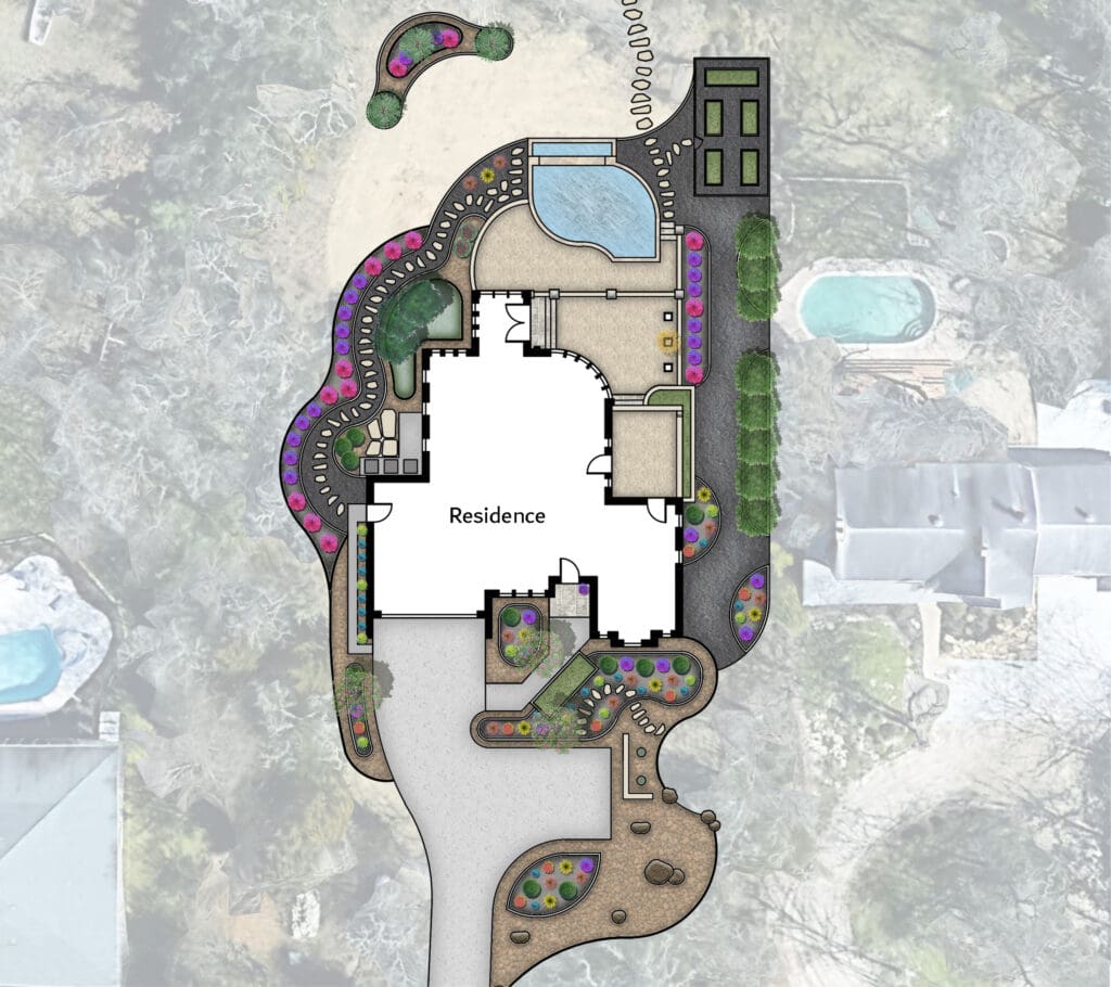 Custom Landscape Design in College Station, TX