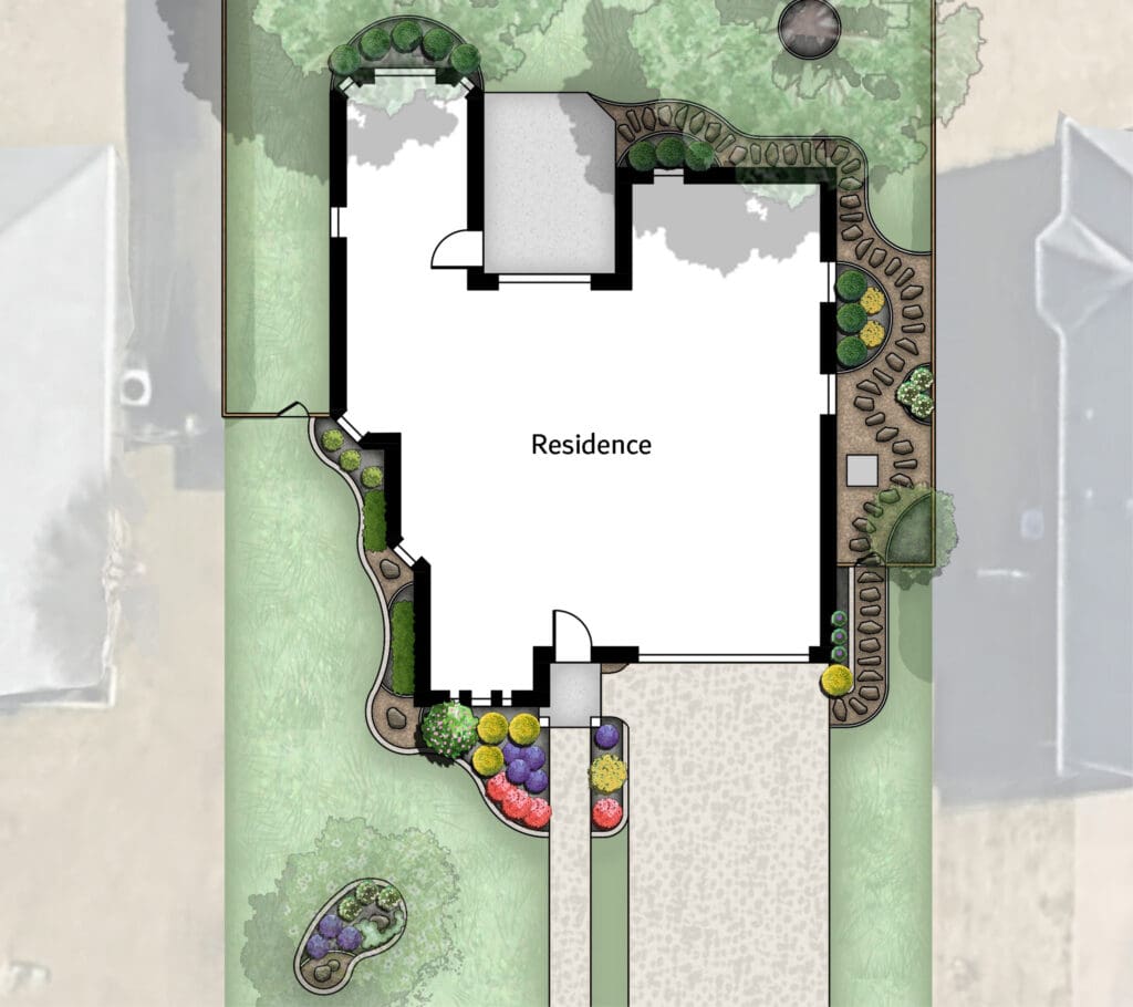 Custom Landscape Design in College Station, TX